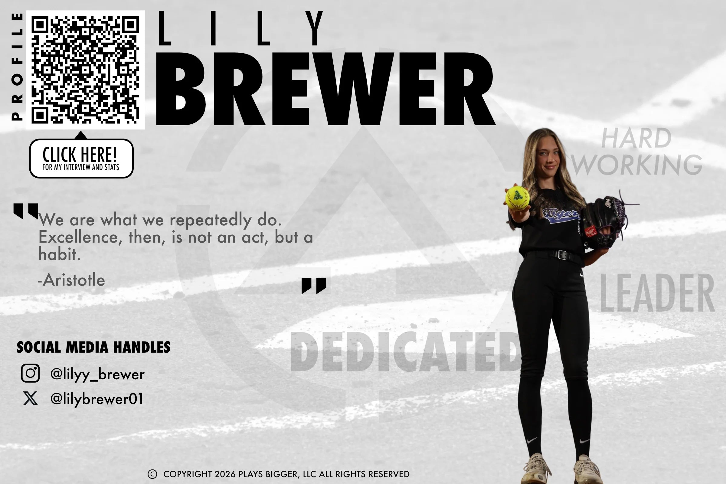 Athlete Spotlight: Lily Brewer #51 – Plays Bigger